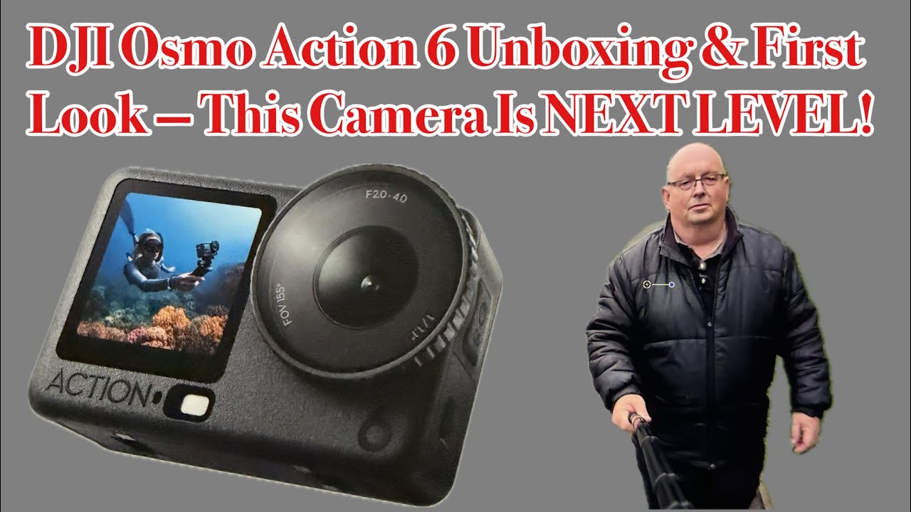 🔥 Unboxing the Brand New DJI Osmo Action 6 — What a SUPERB Camera ...