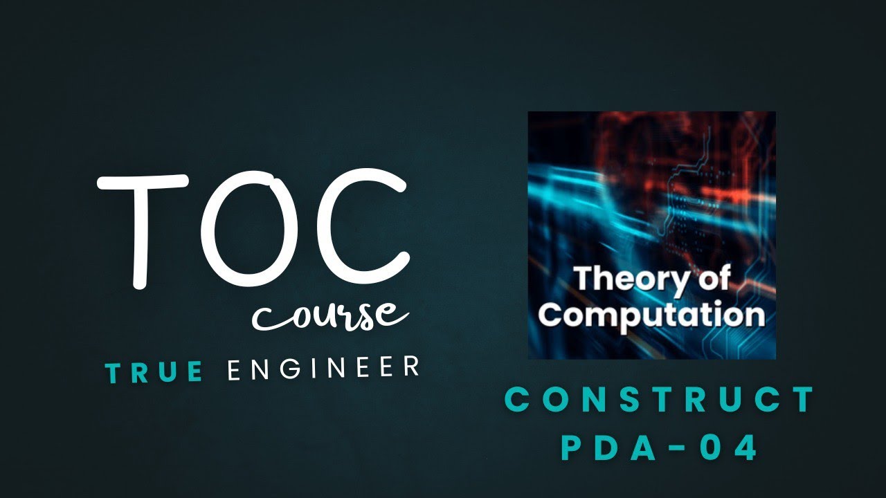 Construct pda check valid parenthesis | Toc Complete Course | True ...