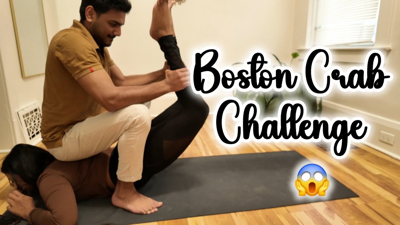 Tried the Boston Crab Challenge… and OMG the ending is too funny 🤣🤣 ...