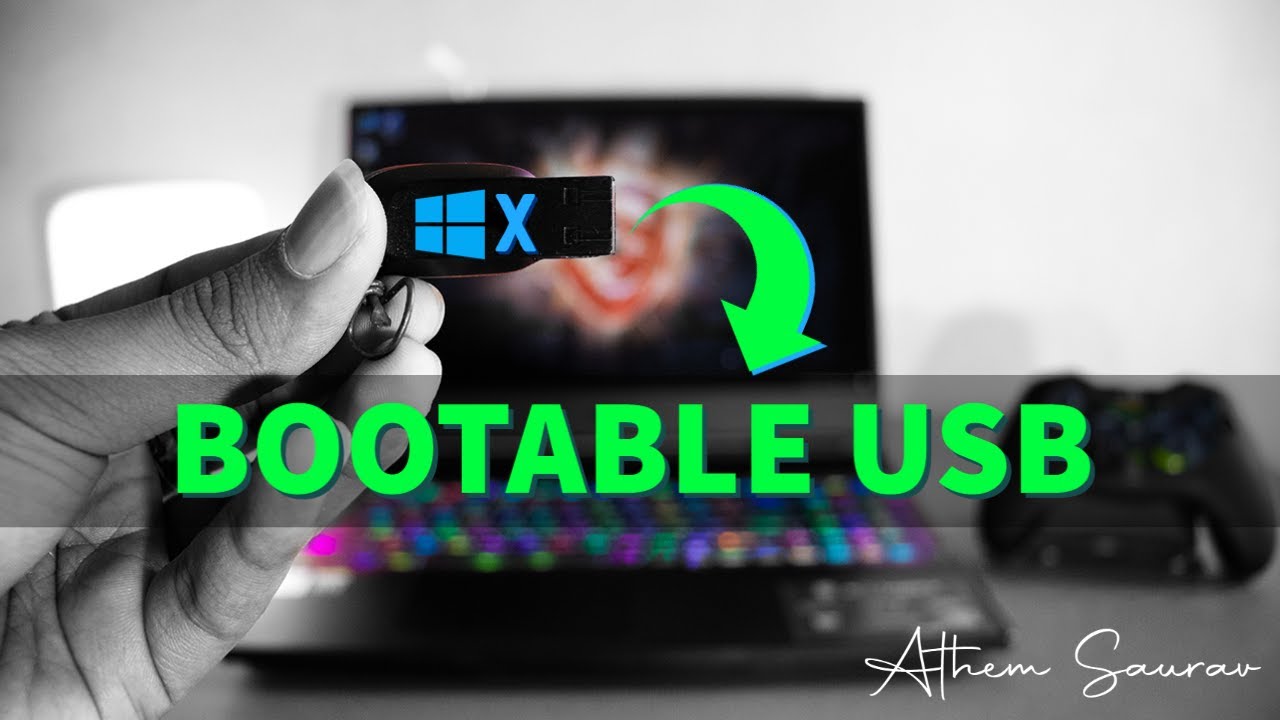 How To Make Bootable USB Windows 10 Fast || Bootable Windows 10 USB ...