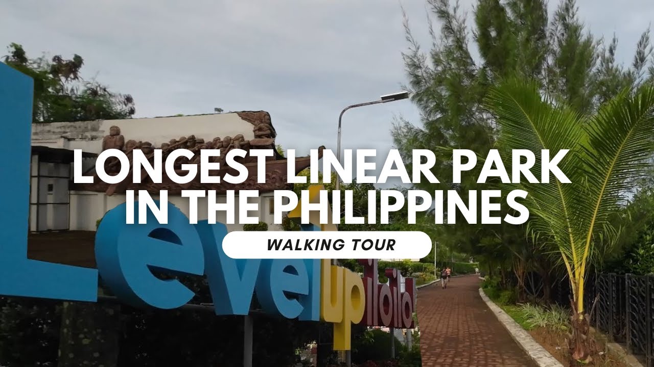 Iloilo River Esplanade Walking Tour 2023, Longest Linear Park in the ...