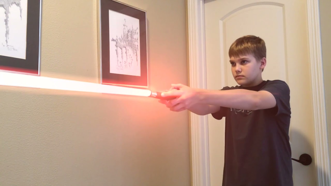 Green Screen Visual Effects - Lightsaber Laser Gun Visual Effect - YouTube