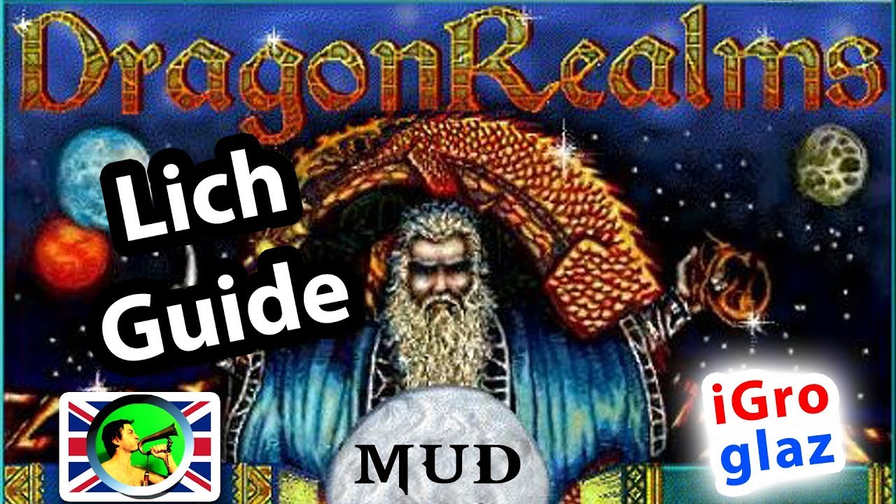 DragonRealms (MUD) LICH guide @ Tangar's online games - YouTube