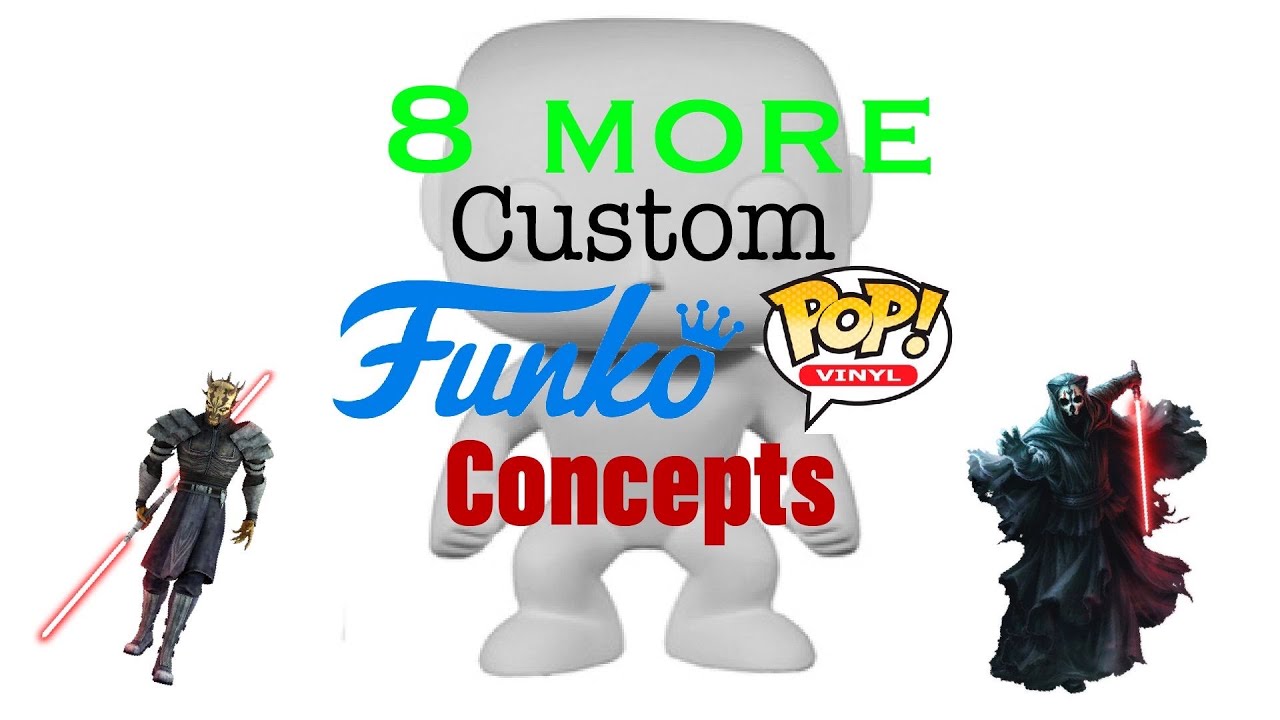 8 more custom Funko Pop concepts - YouTube