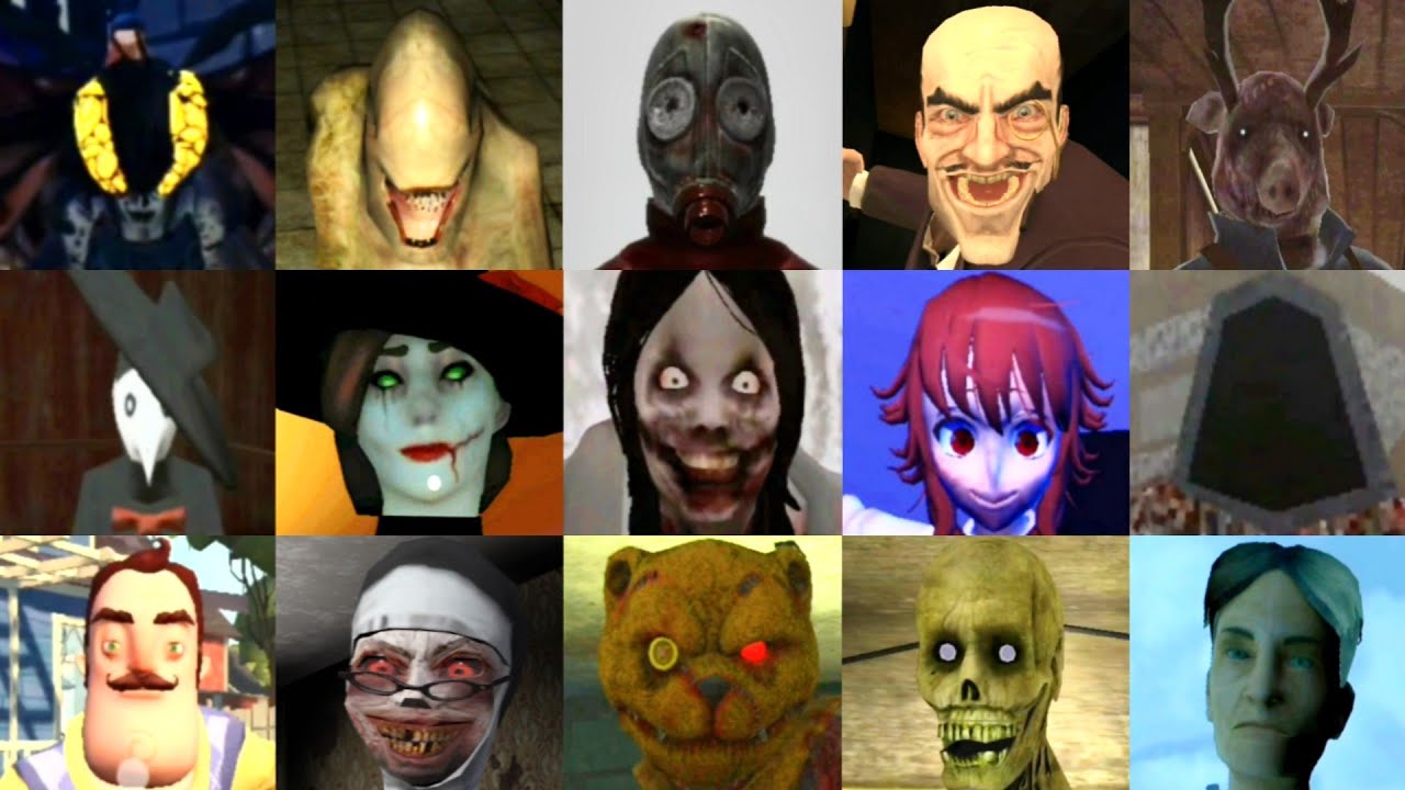 Caught Battle #5 | Evil Nun Hello Neighbor Teddy Freddy + - YouTube