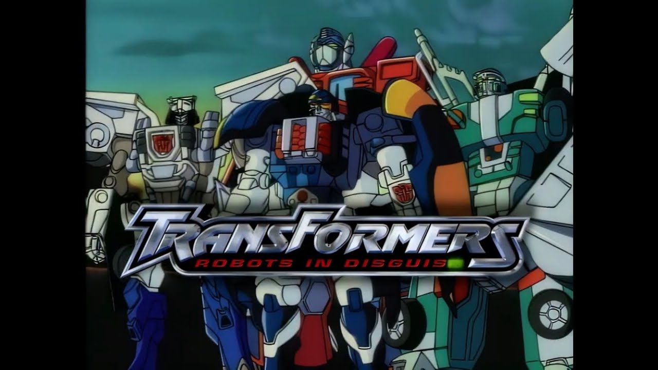 (4K Upscale) Transformers Robots in Disguise (2001) Opening Titles ...