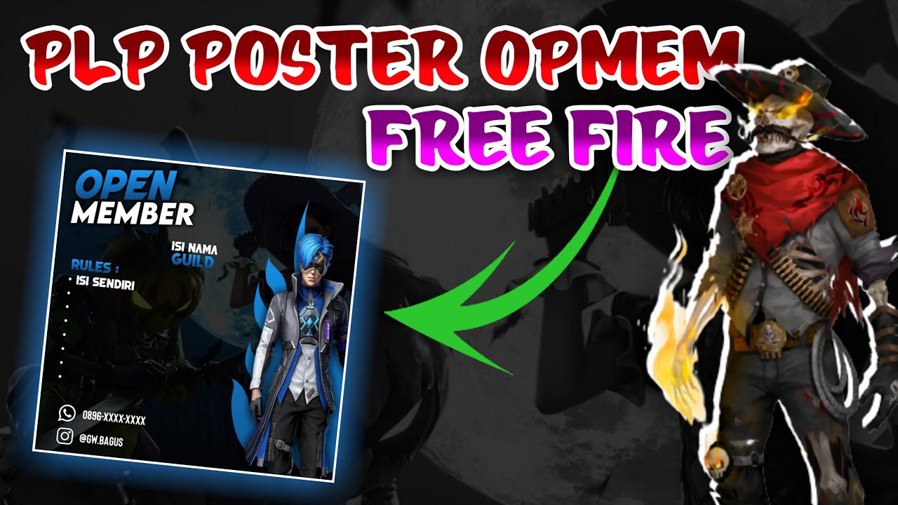PLP POSTER OPMEM FREE FIRE GRATIS🔥 - YouTube