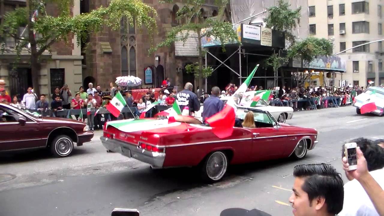 Mexican Day Parade 2014 Low Riders in New York City. - YouTube