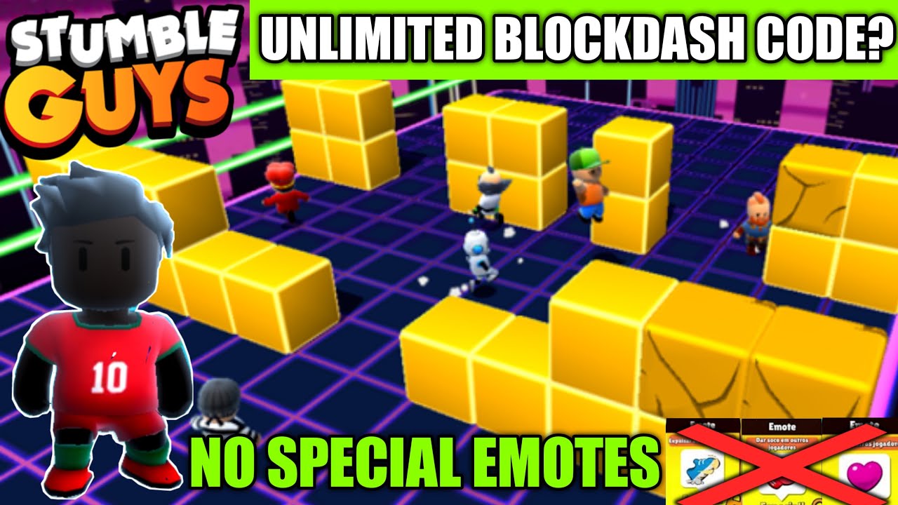 LET'S PLAY UNLIMITED BLOCK DASH MAP. #STUMBLEGUYS #LIVE - YouTube