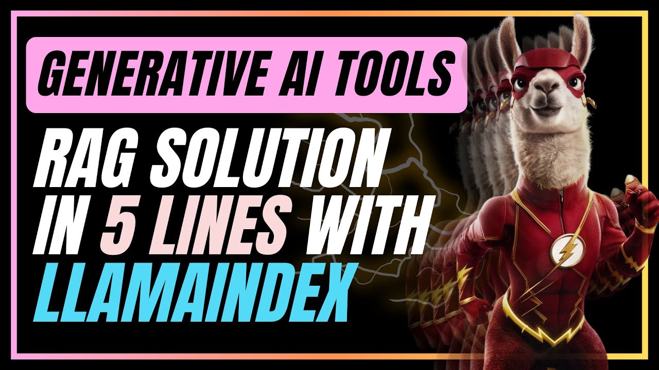 How To Build Rag Solution In 5 Lines Of Code With Llamaindex Generative Ai Openai Youtube 8012
