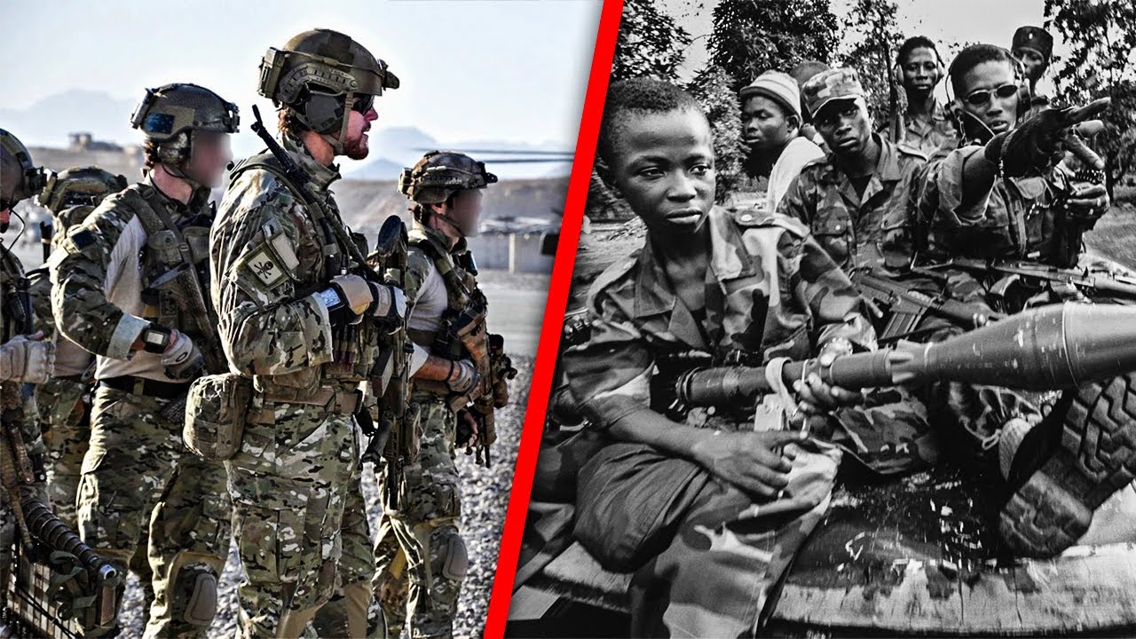 When British SAS Went Jungle Warfare in Sierra Leone - YouTube