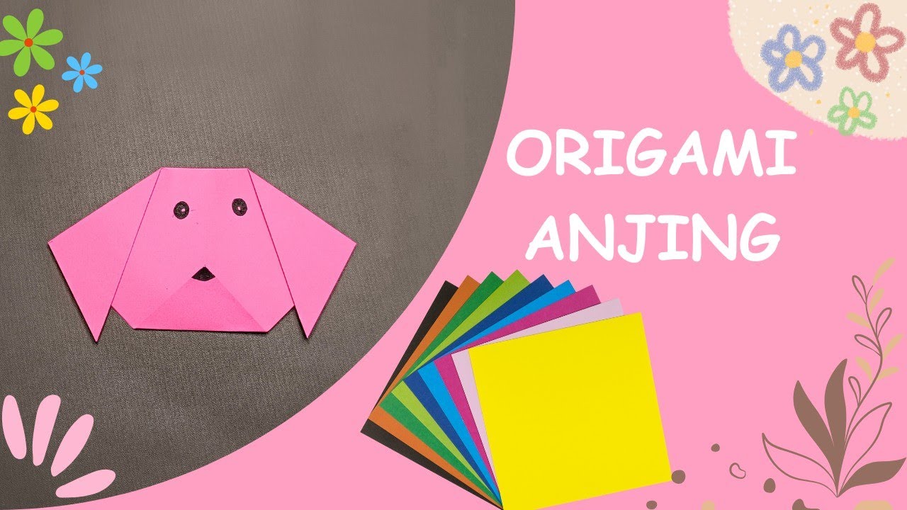Origami Anjing Mudah dan Simple - YouTube