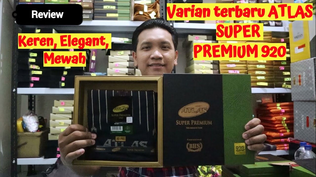 Review Sarung ATLAS SUPER PREMIUM 920 TERBARU JULI 2022 - YouTube