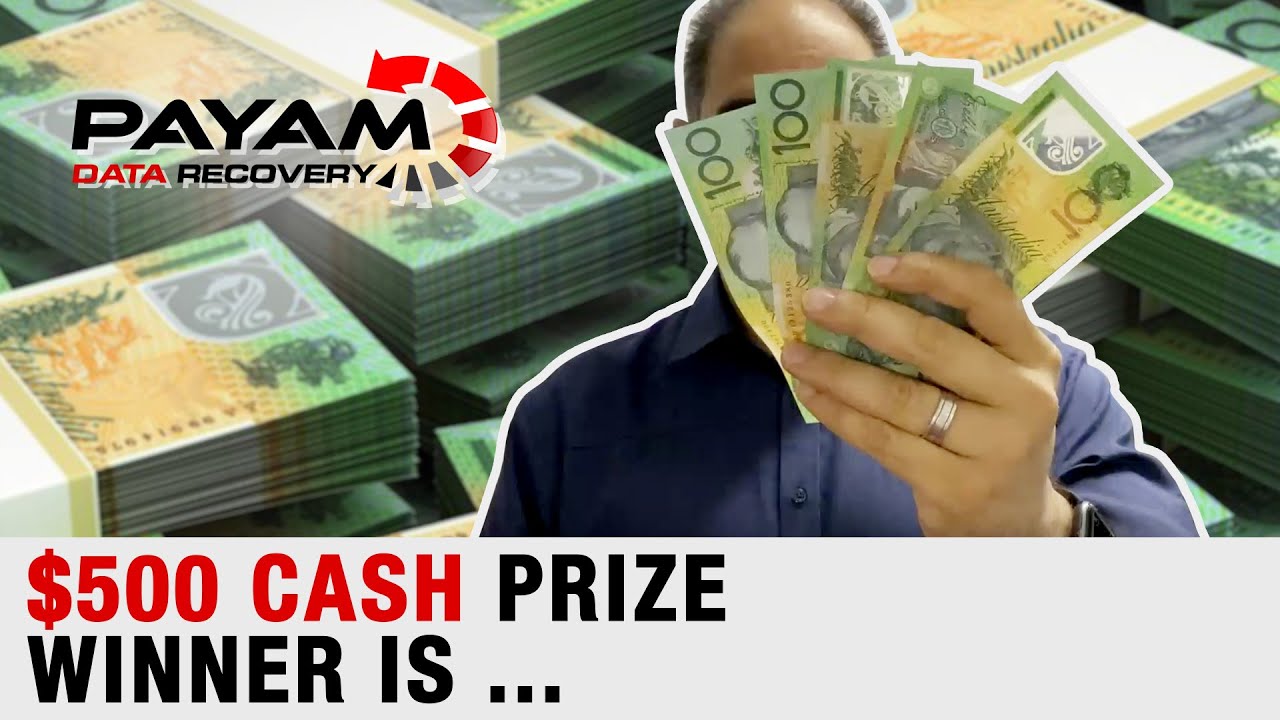 $500 cash prize winner is Otto Xu - Payam's Partnership program cash ...