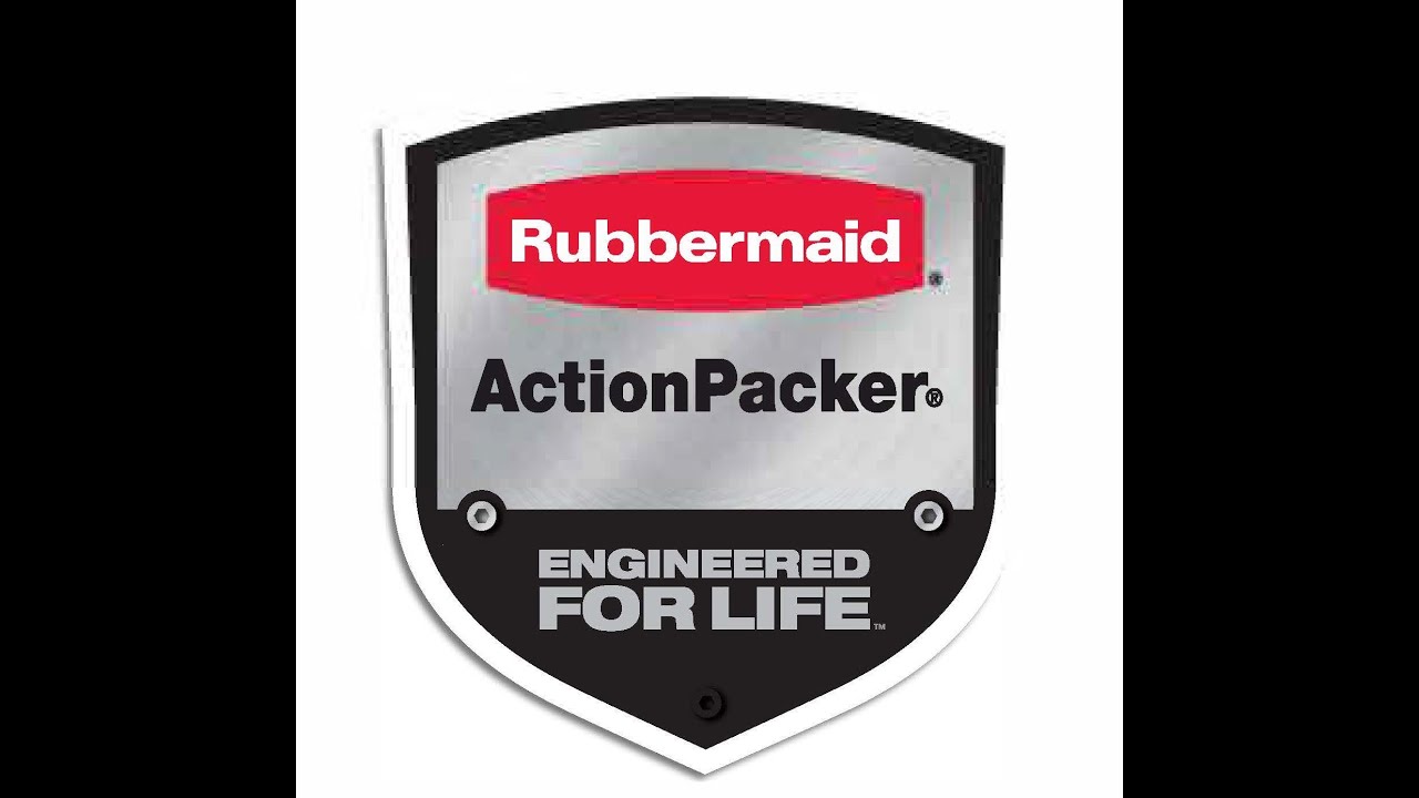 Rubbermaid® Action Packer® 35-Gallon - YouTube