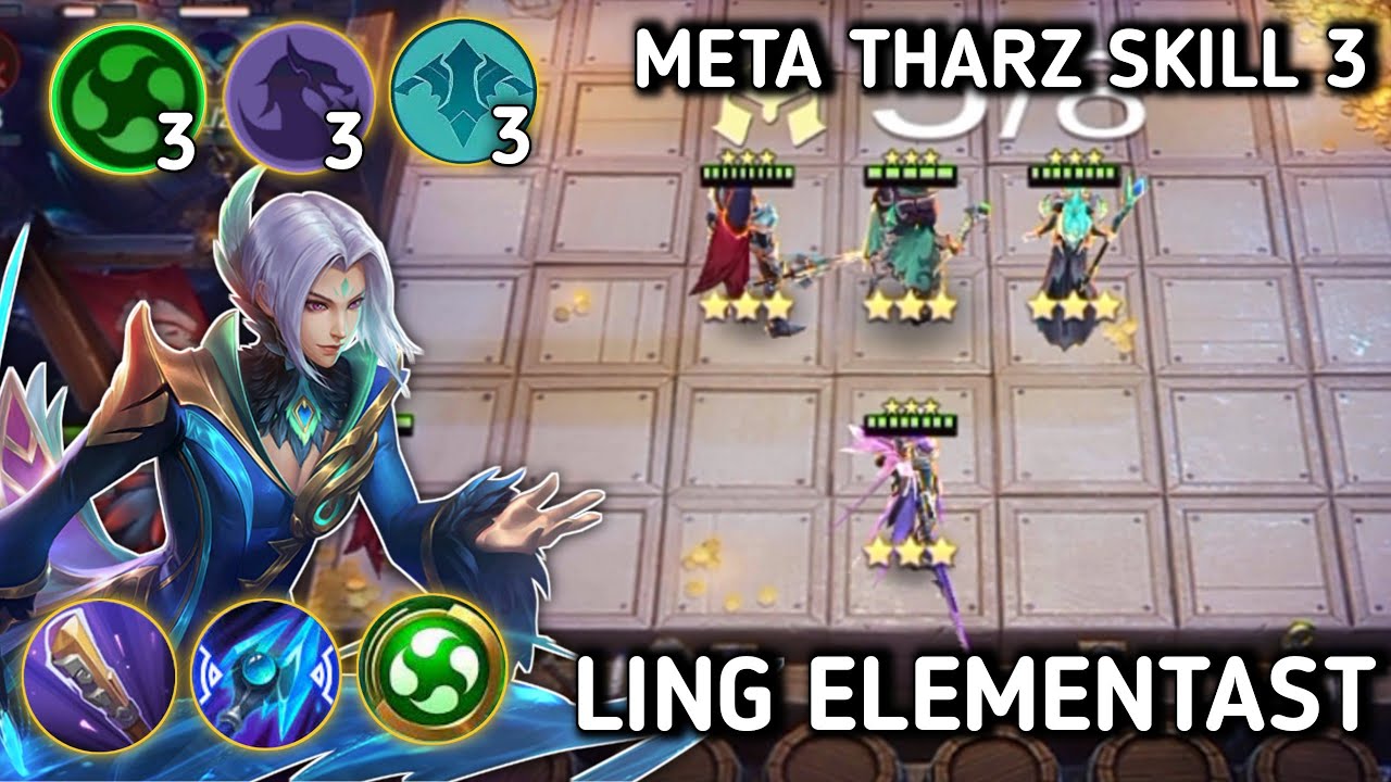 LING ELEMENTALIST ! THARZ SKILL 3 ! 3 ELEMENTALIST 3 WYRMSLAYER 3 ...