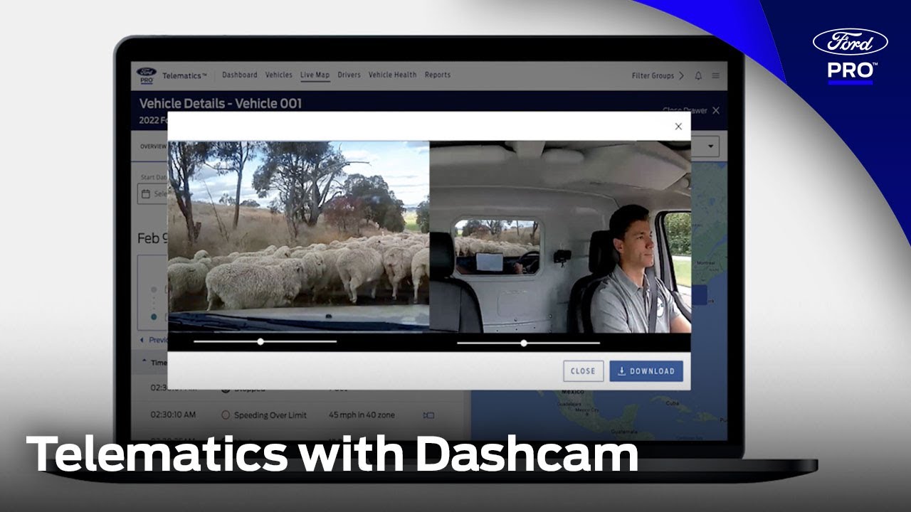 Ford Pro™ Telematics with Dashcam is Here | Ford Pro™ - YouTube