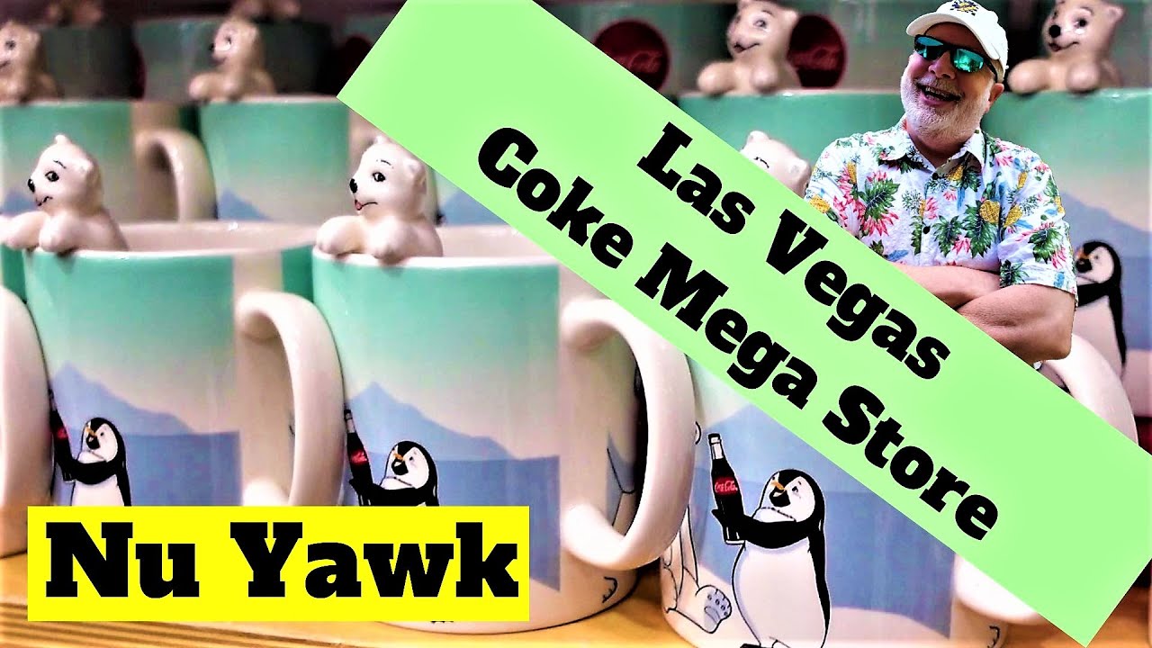 🟡 Las Vegas | Coke Mega Store Las Vegas Strip! Lots Of New Merchandise ...