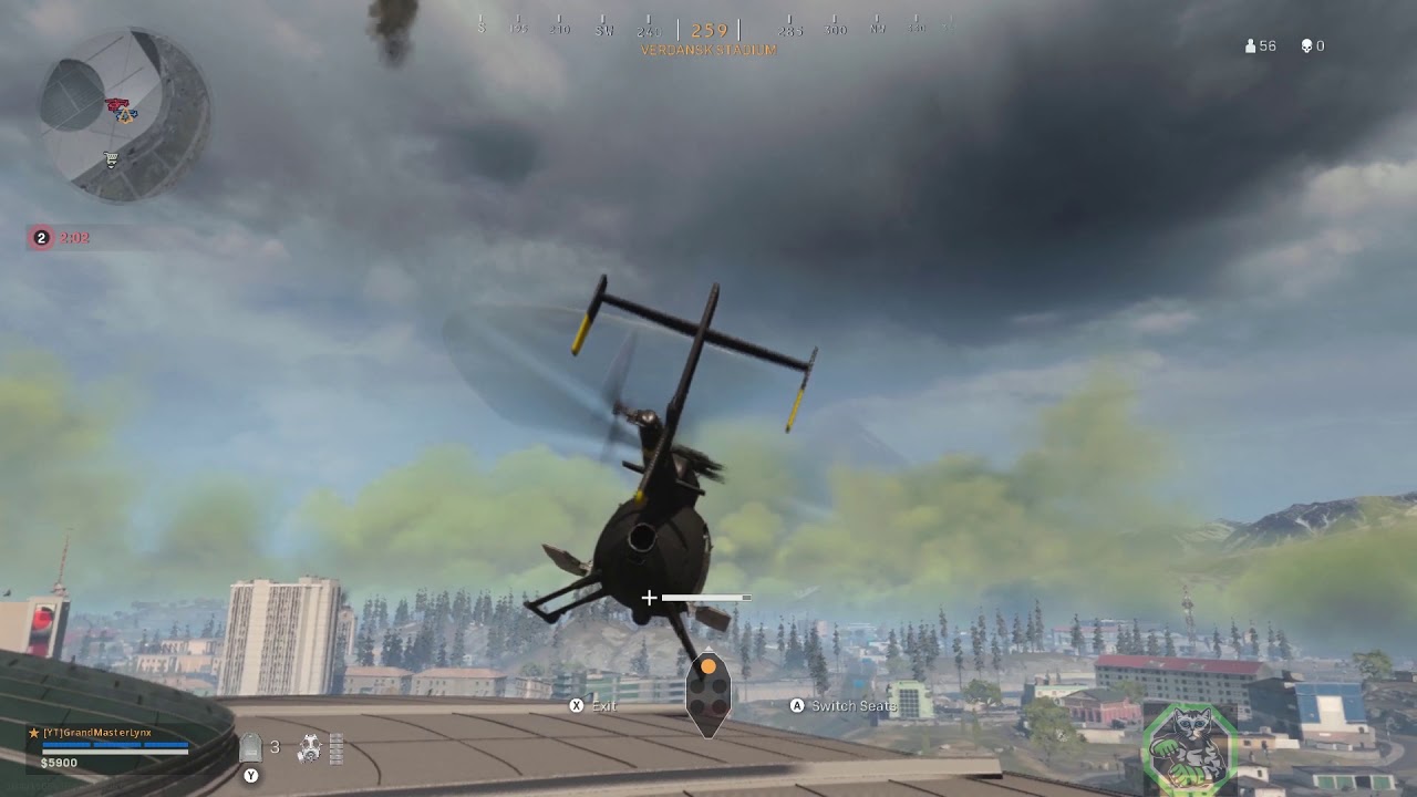 COD Warzone Helicopter WIN *Xbox One* - YouTube