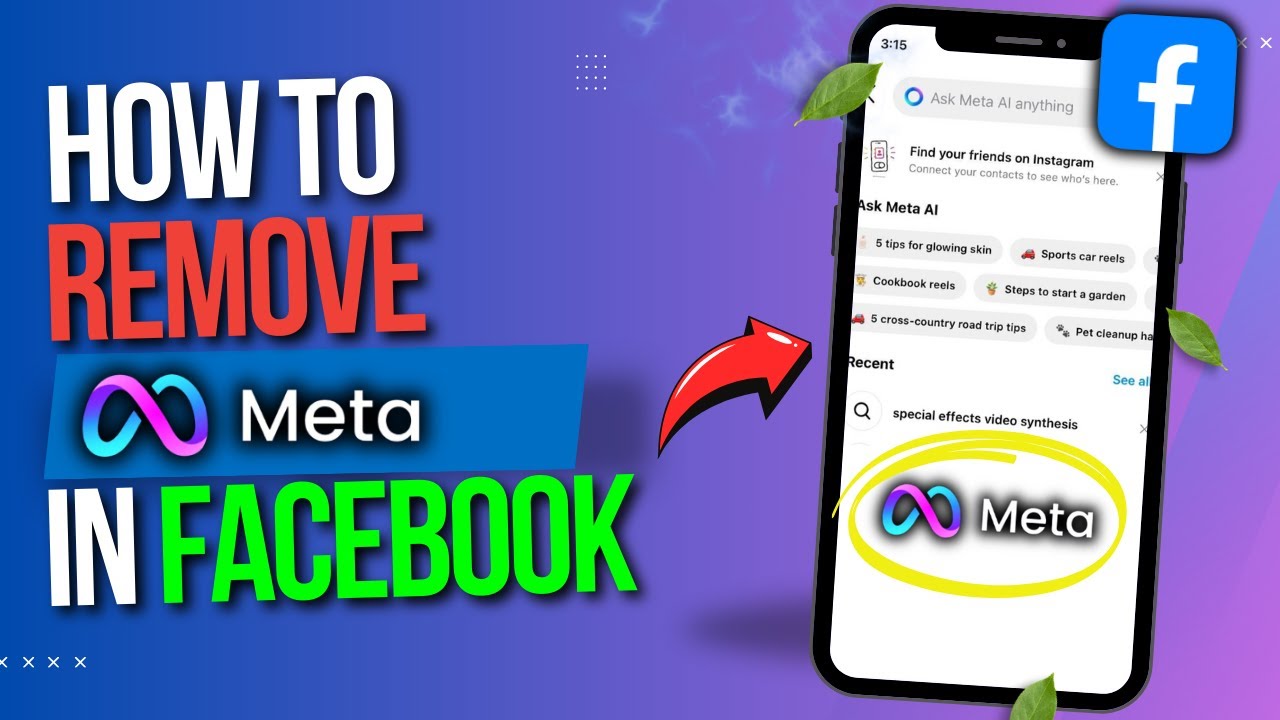 How to REMOVE META AI from FACEBOOK (2024) - YouTube