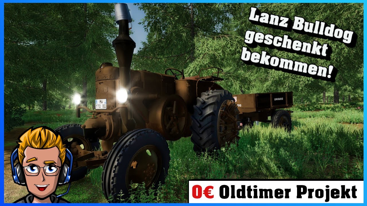 ls22 0€ Oldtimer Projekt | 004 | Ich bekomme einen Lanz Bulldog HR8 ...