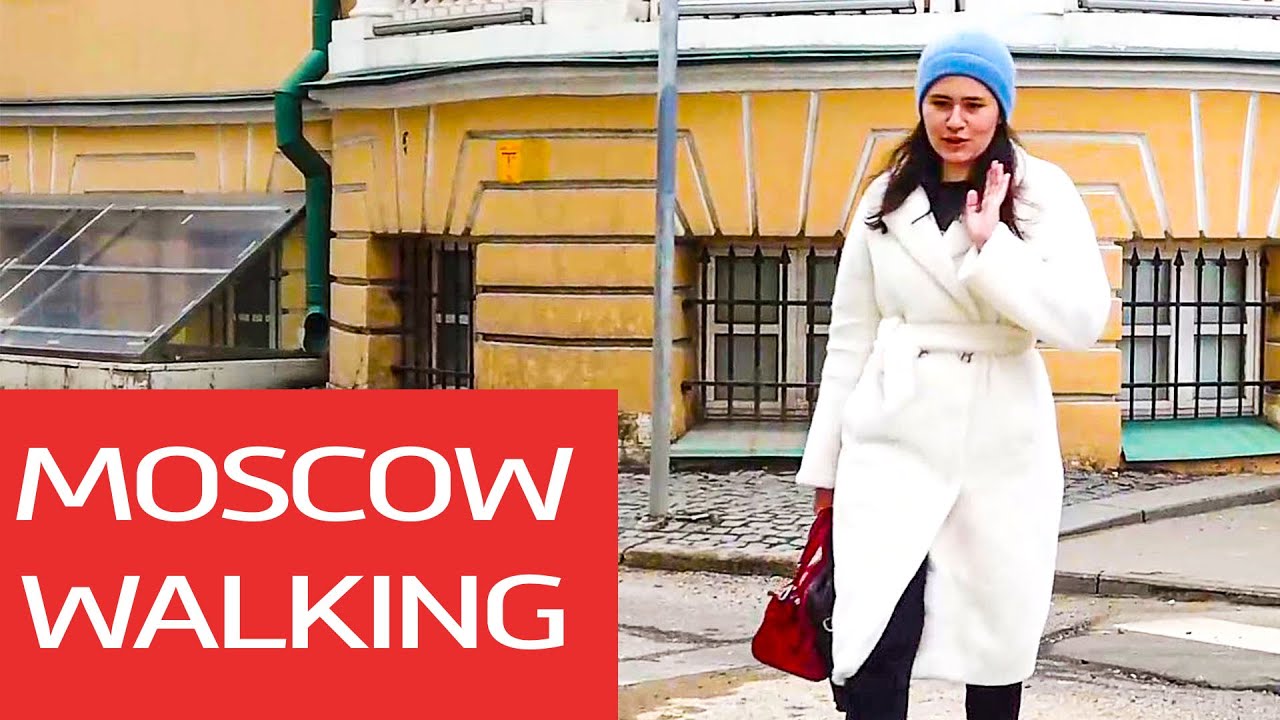 Old Basmannaya street Moscow. Moscow street walk 2022. Moscow street ...