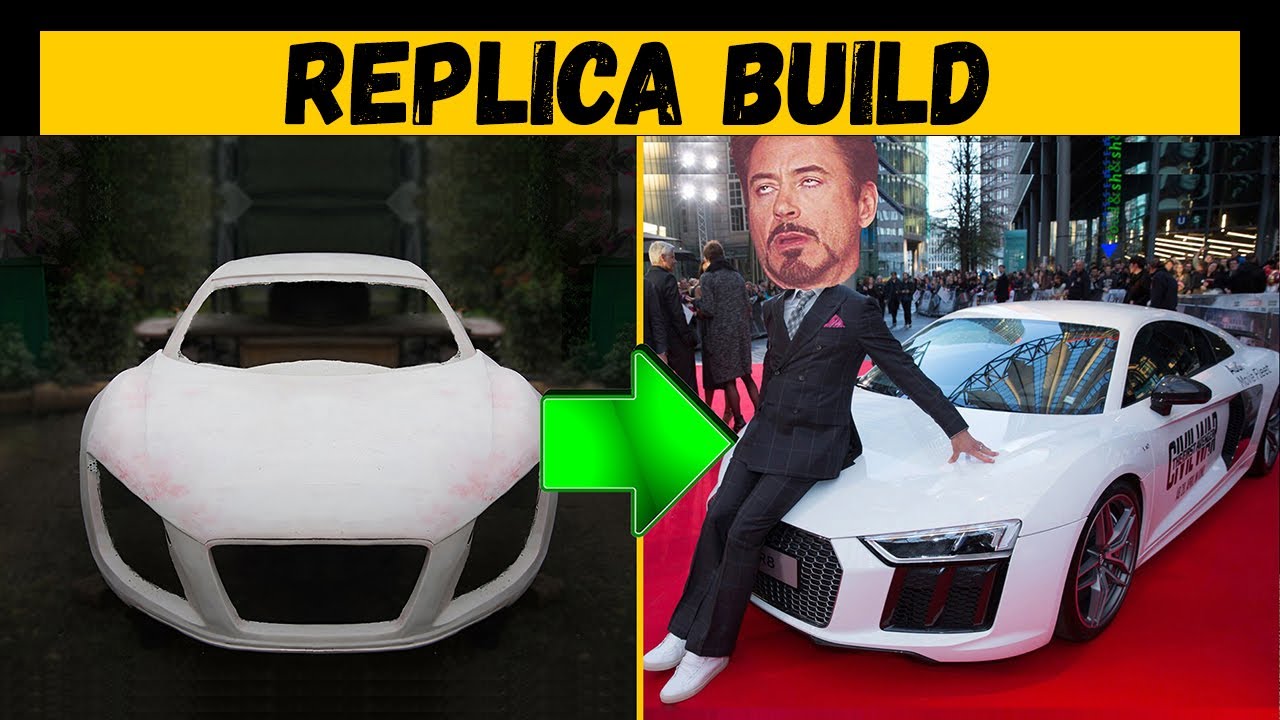 🔥🛠️ Audi R8 V10 replica | kit car | car body buck files | 3D printing ...