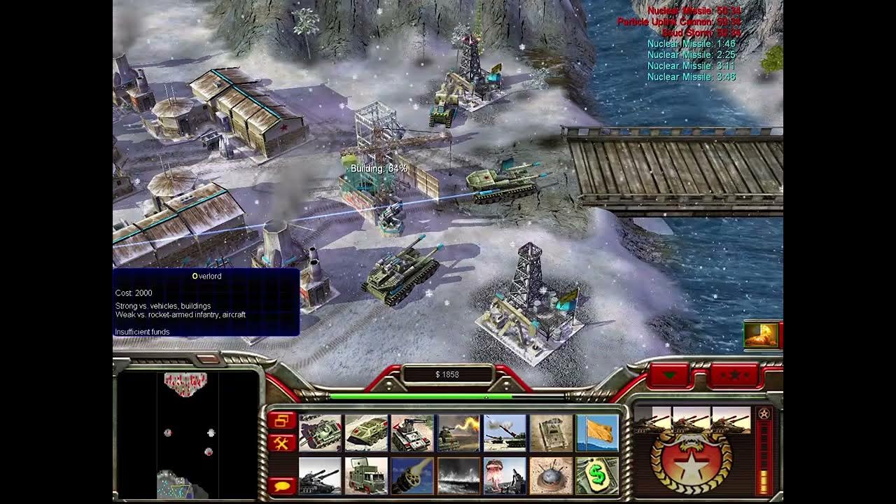 Command & Conquer Generals Nuclear Weapon & General Leang in 25 03 - YouTube