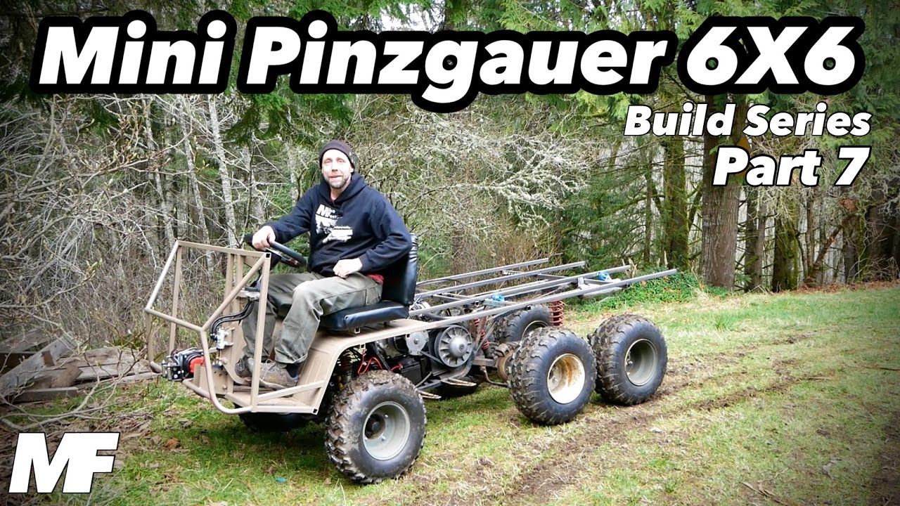 Mini Pinzgauer 6x6 Off-Road Build Series part 7 - YouTube