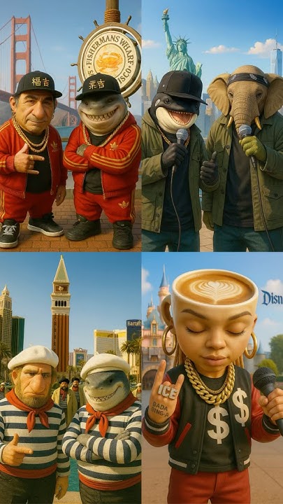 Brainrot Dancing Goes To USA #brainrot #italianbrainrot #rap - YouTube