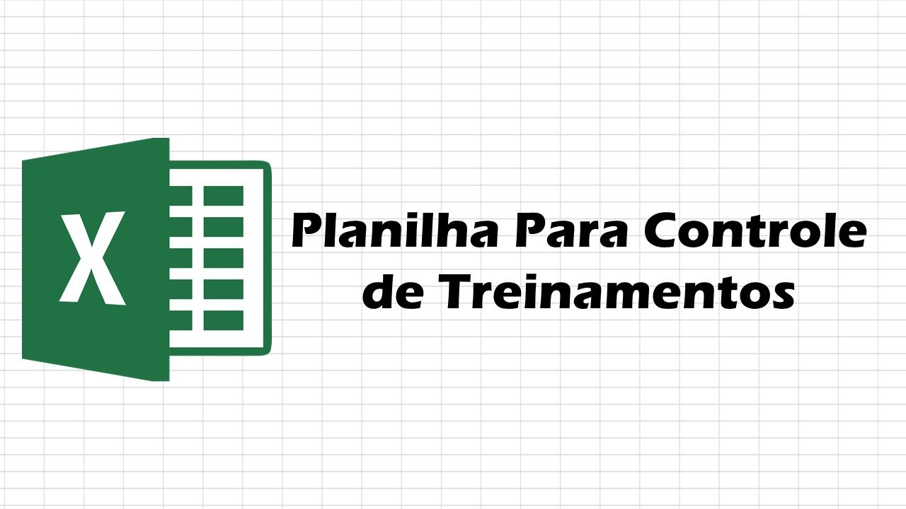 Excel - Planilha Para Controle de Treinamento - YouTube