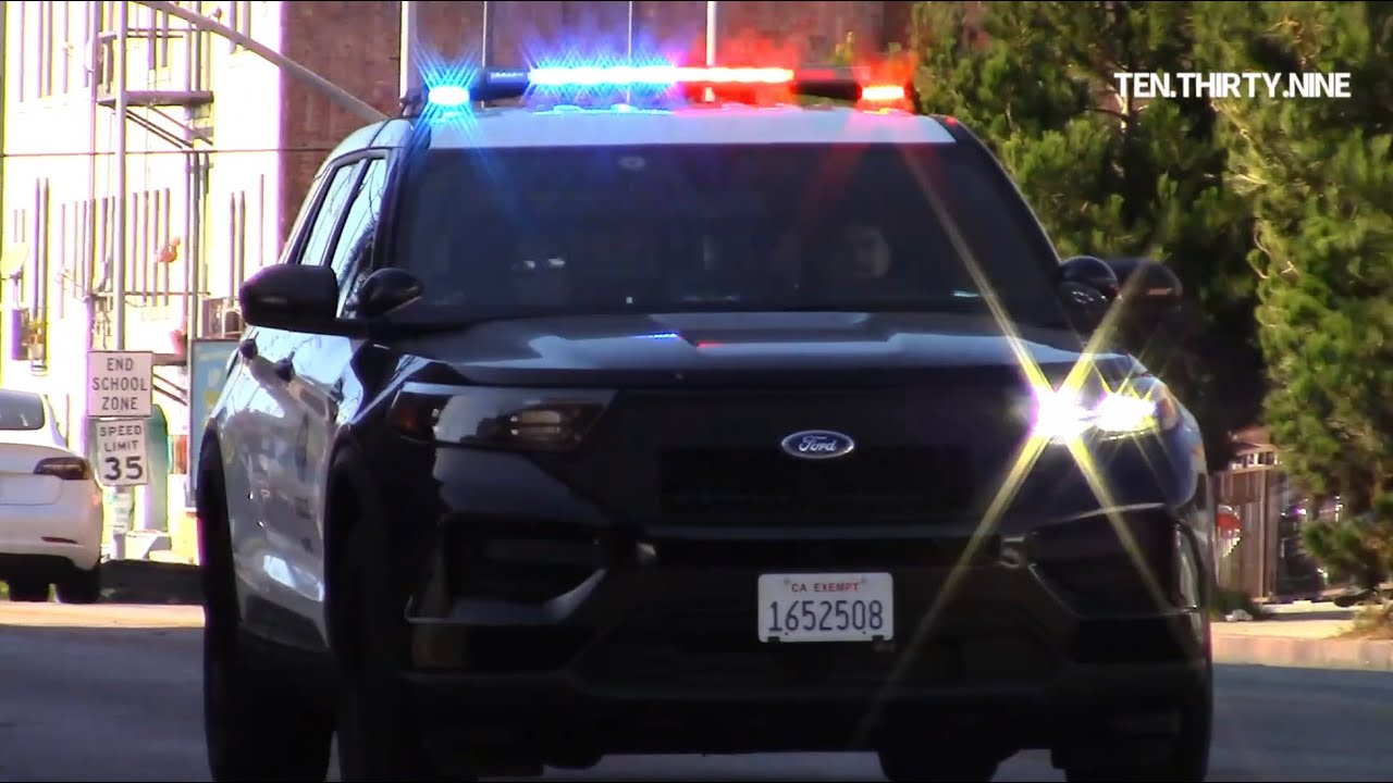 LAPD PATROL AND TRAFFIC UNITS RESPONDING CODE 3 - YouTube