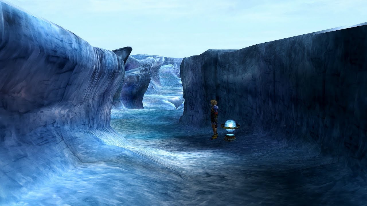 Final Fantasy X HD Remaster | Ambience | Blizzard | Macalania Lake ...