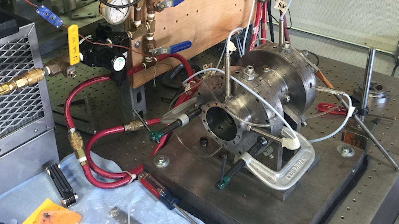 Turbo Lab - 35mm Shaft Spinning at 50,000 RPM - YouTube