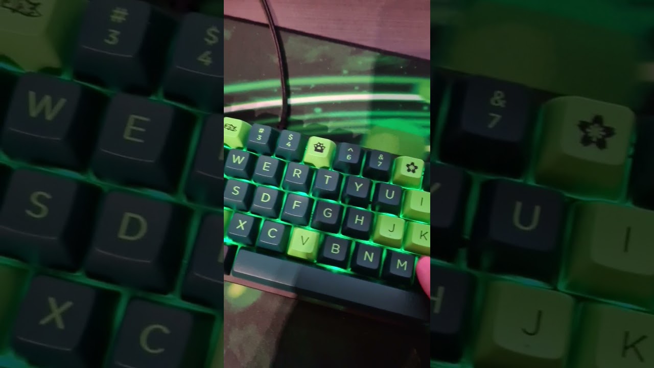 Razer huntsman mini clicky with mods - YouTube
