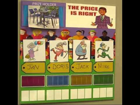Price is Right WALL GAME for Seniors - YouTube