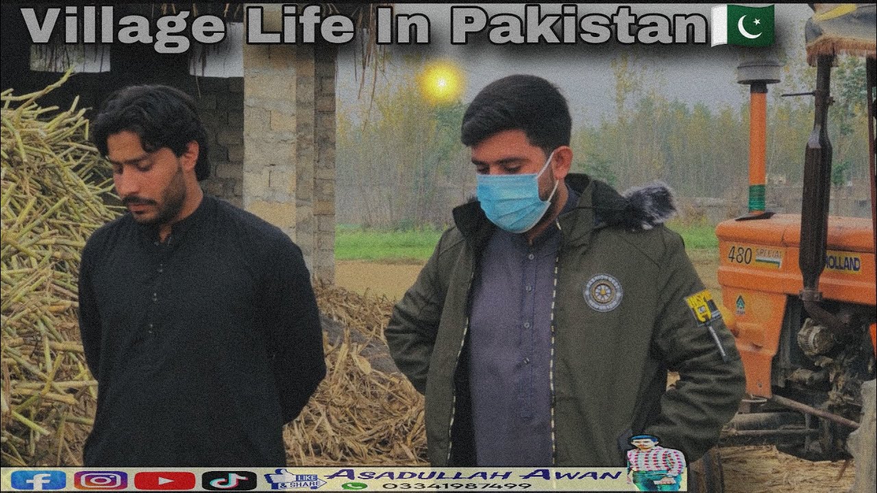 Tala Ba Gane Laram || Gur Making Charsada || Village Life || Best ...