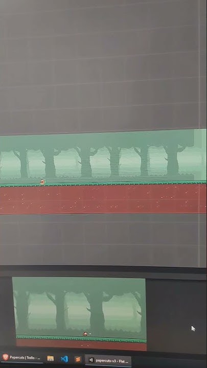 Parallax background for the grass biome done #indiedev #gamedev #devlog #unity3d #shorts - YouTube