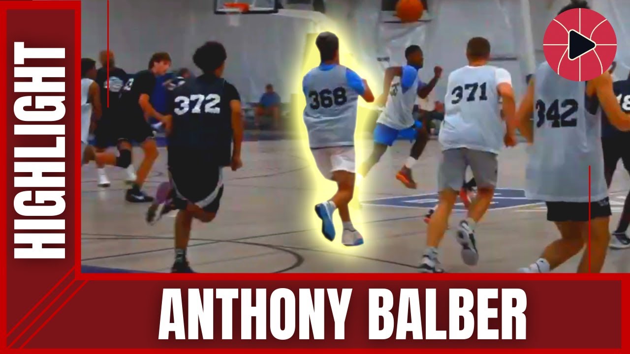 Anthony Balber 368 - 6'0 G Class of 2022 NYC Recruiting Event - YouTube