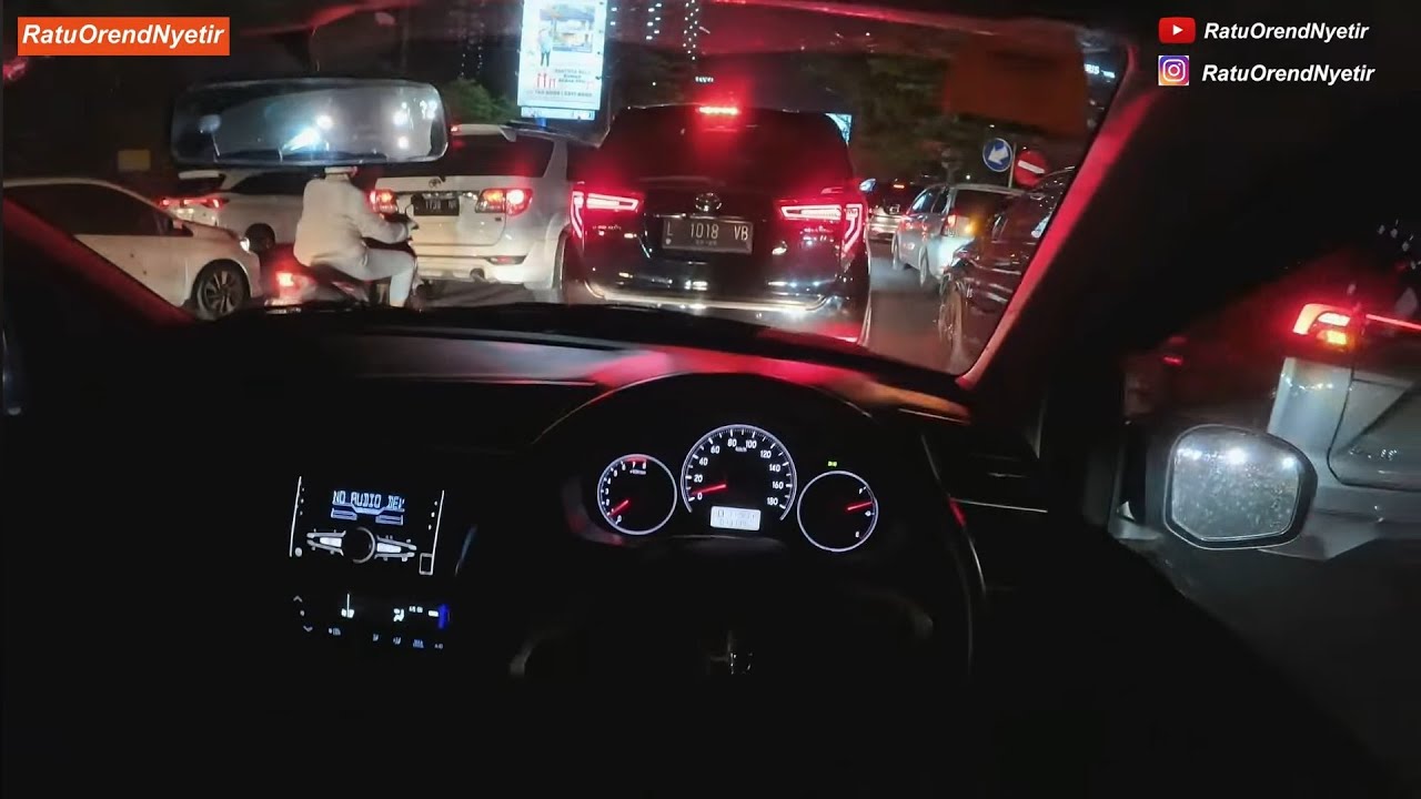 #495 - RUWET ABIZ! MACET JALAN TANJAKAN - BRIO SATYA E CVT - POV ...