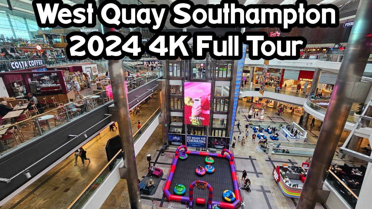 West Quay Southampton 2024 Full Tour - YouTube