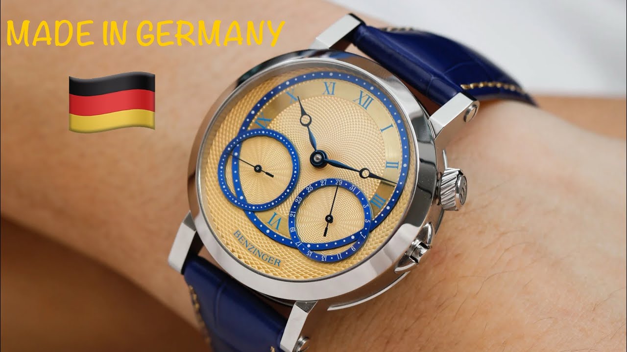 Đánh giá đồng hồ Benzinger GAP-1 “Golden Blue” - thương hiệu đồng hồ ...