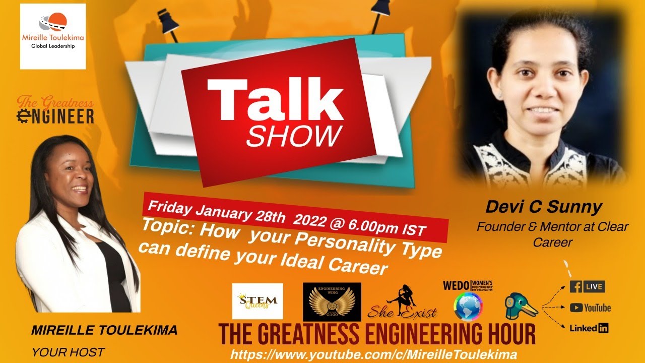 The Greatness Engineering Hour with Devi Sunny - YouTube