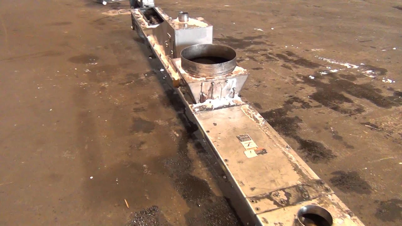 Used-KWS Twin Paddle Screw Conveyor - stock # 45347069 - YouTube
