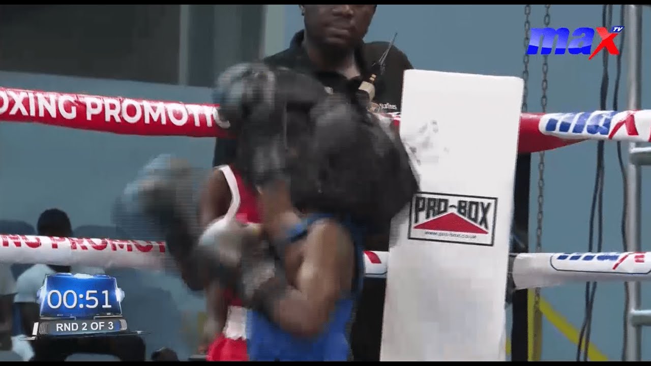 Rahman Nettey vs Charles Quaye | Juvenile Fight | Ghana Professional ...