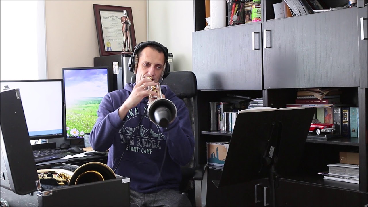 "This is my Fathers world" Alex Butov (trumpet) #worshipmusic # ...