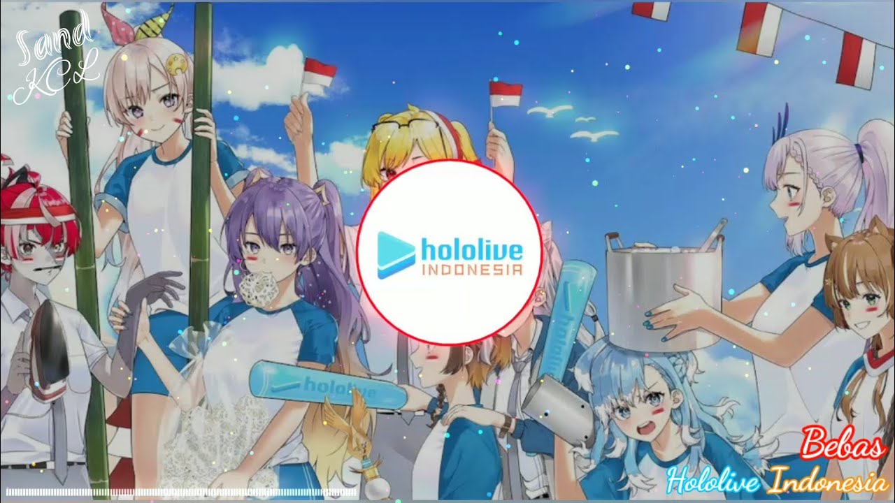 HoloLive ID - Bebas Bars Music Video | Member Cover Perayaan RI 77TH 17 ...