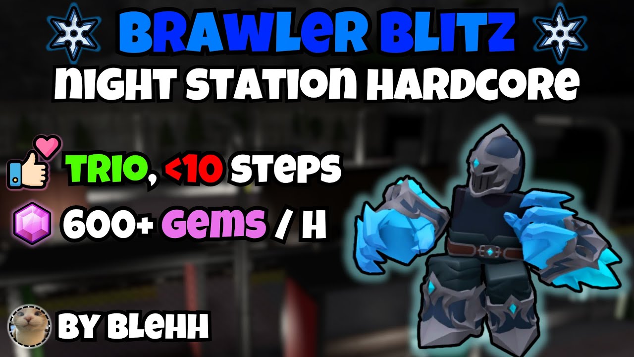 GET FALLEN BRAWLER EASILY I Brawler Blitz Player 3 POV I TDS Roblox ...