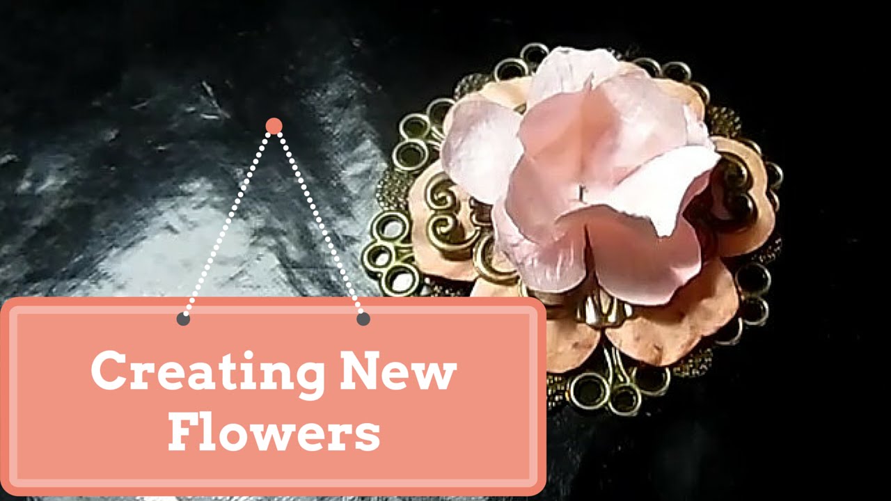 Designer Tutorial - Creating New Flowers - Sara - YouTube