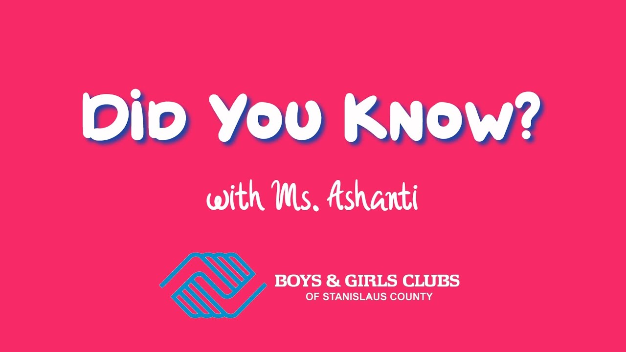 Did You Know? with Ms. Ashanti - YouTube
